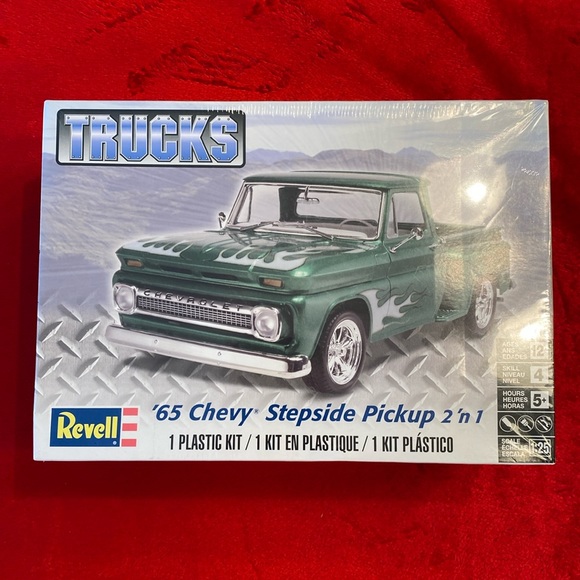 Revell | Toys | Revel 65 Chevy Stepside Pickup 2in Model Kit | Poshmark